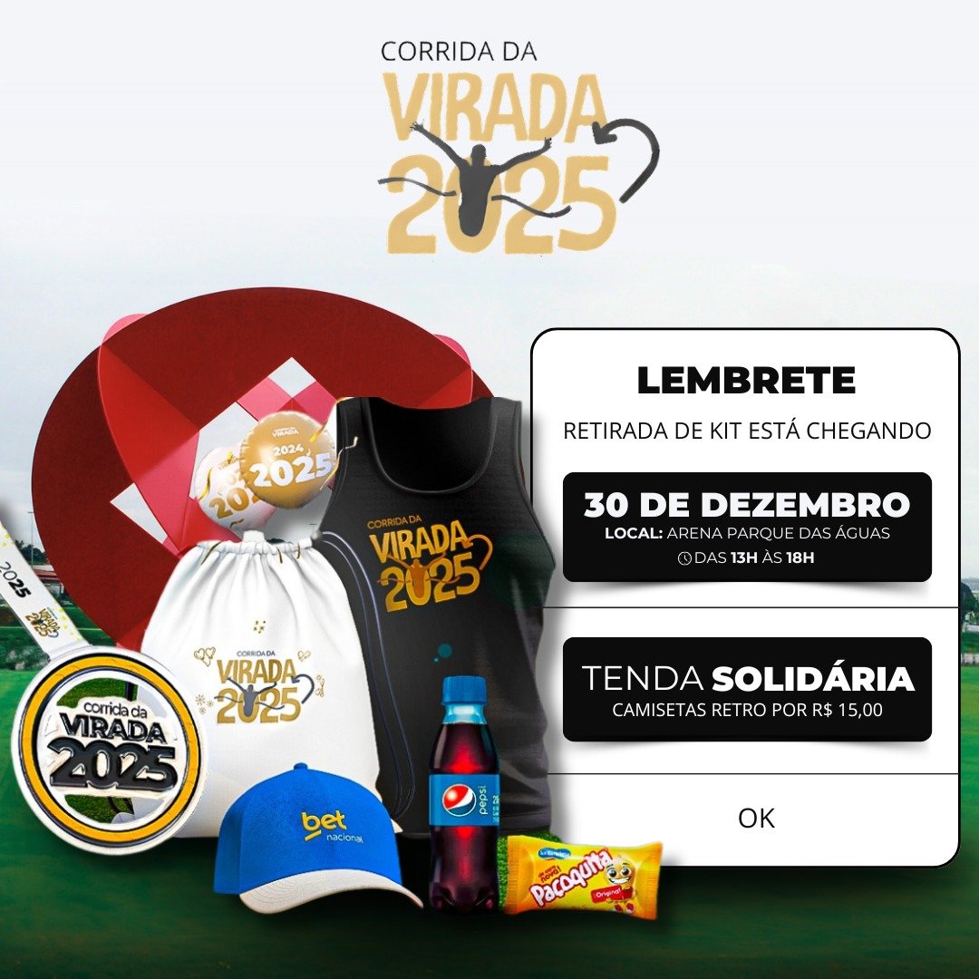 CORRIDA DA VIRADA 2025 - SOROCABA